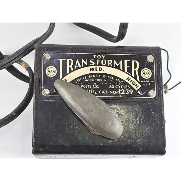 Marx | Toys | Marx Toy Train Transformer 239 5 Watt 60 Cycles 110120 ...